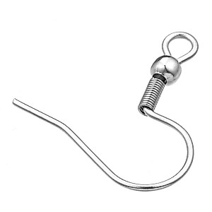 Stainless Steel Earring Hooks - 420 pcs Hypoallergenic Earring Making findings Parts Jewelry DIY Supplies Kits, with Earring Backs stoppers & Jump Ring