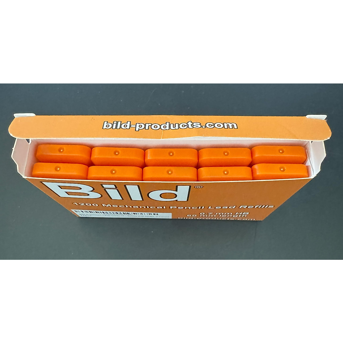 Bild Premium 1200 leads of 0.7 mm Mechanical Pencil Lead Refills (HB Mega, 0.7 mm)