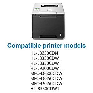 SAOUOT WT320CL Black Waste Toner Box Compatible 1 Pack WT-320CL WT 320CL High Yield Waste Toner Box Replacement for Brother WT-320CL WT 320CL HL-L8250CDN HL-L9200CDWT MFC-L8600CDW Printer