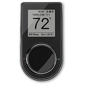 Lux Products GEO-BL Wi-Fi Thermostat, Black