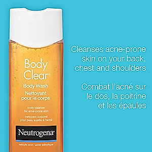 Neutrogena Body Clear Body Wash for Clean, Clear Skin, 8.5 Ounce
