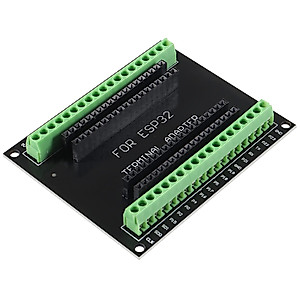 5PCS ESP32 Breakout Board GPIO 1 into 2 Compatible with 38 Pins ESP32S ESP32 Development Board 2.4 GHz Dual Core WLAN WiFi + Bluetooth 2-in-1 Microcontroller ESP-WROOM-32 Chip for Arduino