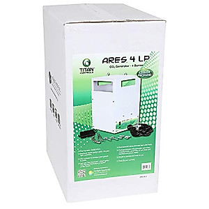 Titan Controls Ares 4 - Carbon Dioxide (CO2) Generator LP - 10.6 CUFT/HR, 4 Burner, Liquid Propane, White