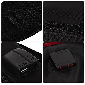 BOSTOM.F Solar Backpack 14W Solar Panel Charge for Cell Phones with USB Charging Port