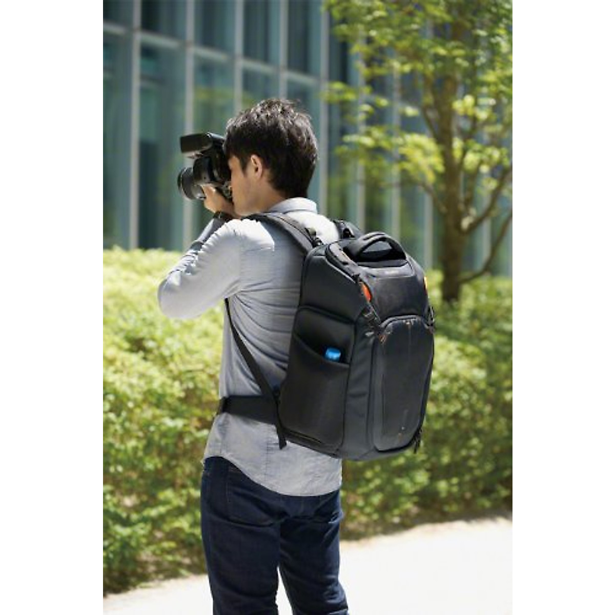 Sony LCSBP3 DSLR System Backpack with Laptop Storage, (Black),Large