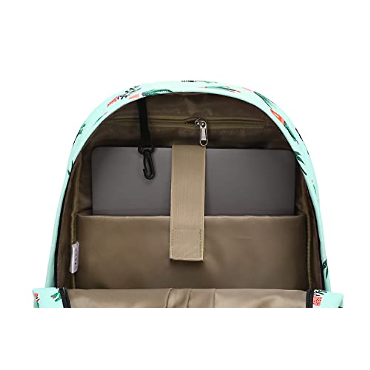 Teecho Waterproof Cute Backpack for Girl Casual Women Laptop Backpack Cactus