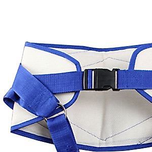 ChestnutYX, Fishing Waist Support Harness,Adjustable Fishing Waist Belt Offshore Stand Up Fish Fighting Rod Holder Belt Distribute Load Sea Fishing Rod Holder Waist Support Tackle Equipment