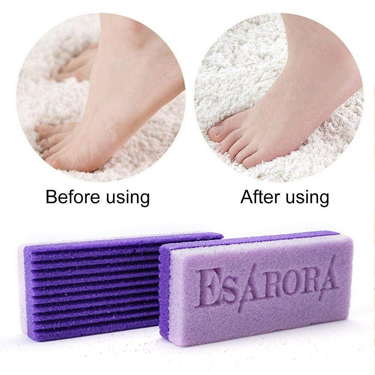 1pc pedicure/foot care Foot Pumice Stone,pedicure tools your dead smooth feet's and make skin R3C3 fee comfortable rub For foot, stone,pumice pool feet,pumice body,foot bar callus callus pumic