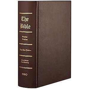 1560 Geneva Bible - First Edition Facsimile Regular Edition - Hardcover - Burgundy