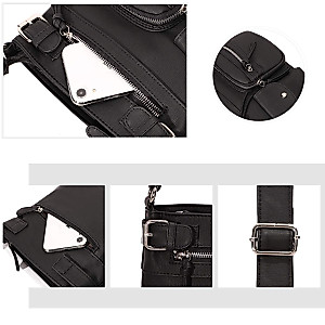KL928 Crossbody Purses for Women Shoulder Bag (Black-2)