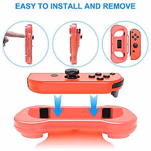 MENEEA Wrist Strap Compatible with Just Dance 2025 2024 2023/for Zumba Burn It Up,Adjustable Wrist Bands for Nintendo Switch & OLED Model for Joy-Cons,Two Size for Adults & Children,2 Pack Red/Blue