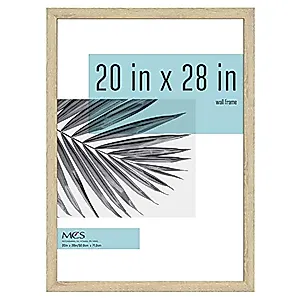 MCS Studio Gallery Frame, Natural Woodgrain, 20 x 28 in, Single