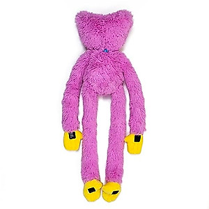 Poppy Playtime Huggy Wuggy Plush Doll - Collectible Toy for All Ages (19" Smiling Kissy Miss)