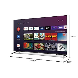Impecca 55-in. Ultra HD 4K Smart TV, Remote w/Google Assistant Voice Recognition, Google Play, Netflix, YouTube, Movies, Etc, Chromecast Built-in