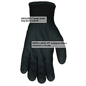 MCR Safety Memphis N9690L Ninja Ice Mechanic/Ice Fish Glove, Size Large (2 Pair)