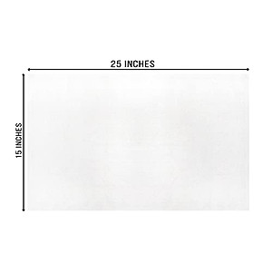 Marlin Linens Cotton Salon Towels 15x25, Soft & Super Absorbent White Terry Towels 24 Pack, Beauty Salon, Hair, Spa, Face, Gym Towel, Hand Towel Non-Bleach Lightweight Bulk Towel