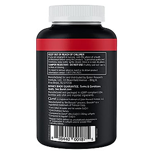 Qunol CoQ10 200mg Softgels, Ultra CoQ10 - Ultra High Absorption Coenzyme Q10 Supplements - Antioxidant Supplement for Vascular and Heart Health & Energy Production - 2 Month Supply - 60 Count