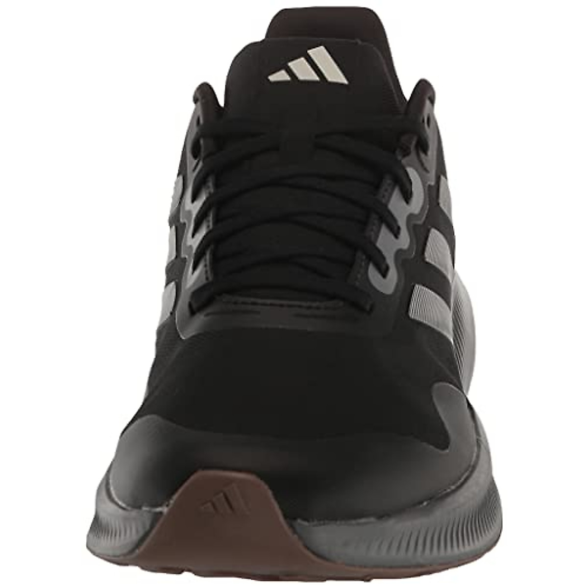 adidas Men's Runfalcon 3.0 Running Shoe, Black/Grey/Carbon, 9.5