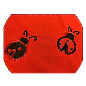 Blender Cover for OSTER. Kitchen design: Lady Bug/Black-Red Dots. Dress for blender-Ribbons to make your own adjustable bow.