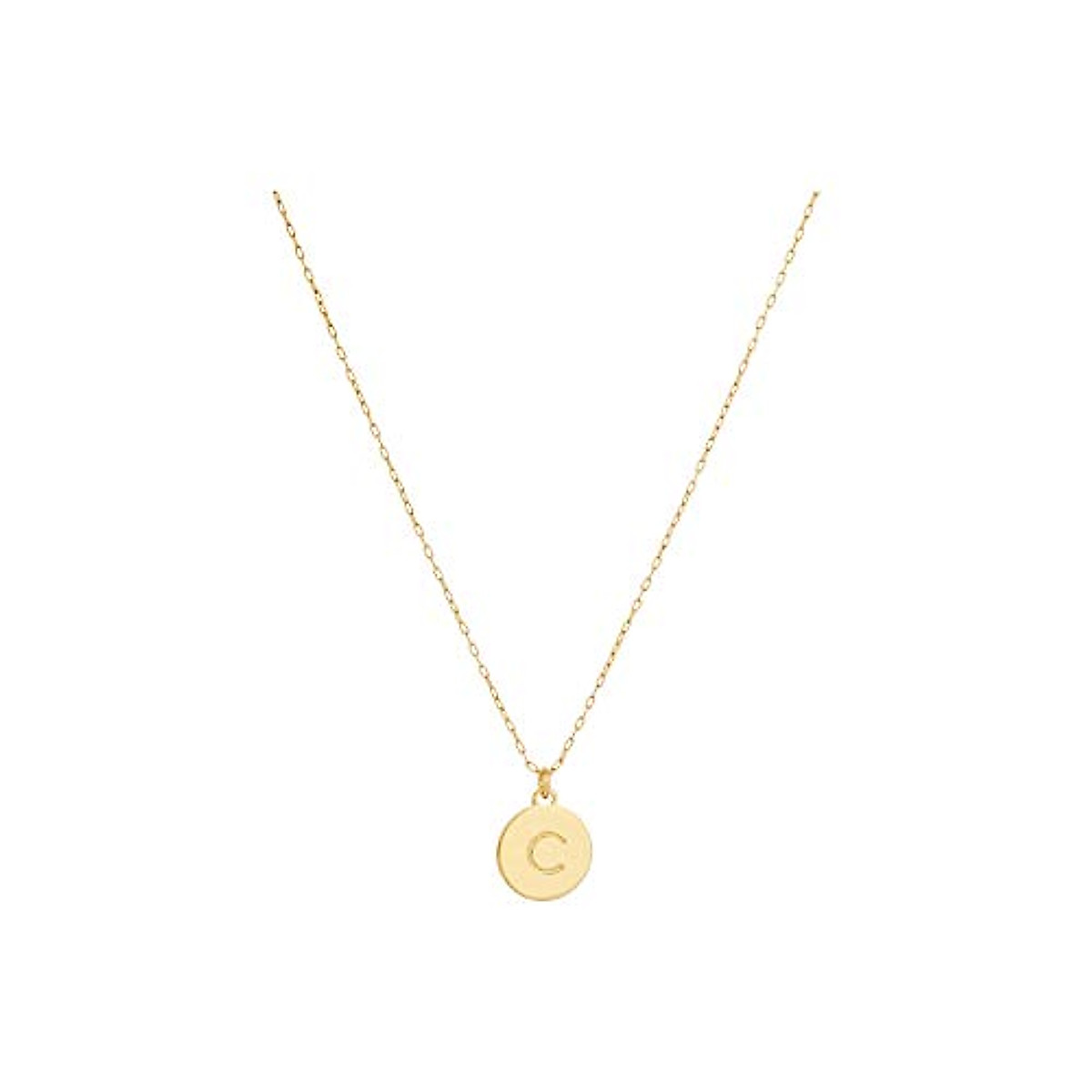 Kate Spade New York Kate Spade Mini Initial Pendant C Gold One Size
