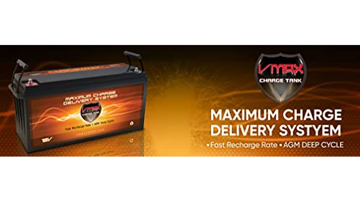 Vmaxtanks VMAX SLR200 12V 200Ah AGM Solar Batteries