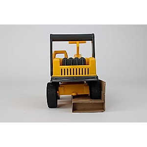 Lena Eco Active Backhoe - Durable UV-Protected Plastic & Noise-Canceling Tires, Enhances Fine Motor Skills, European Quality