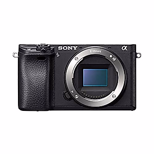 Sony Alpha a6300 Mirrorless Camera Interchangeable Lens Digital Camera with 18-135mm Zoom Lens - E Mount Compatible - Black (Renewed)