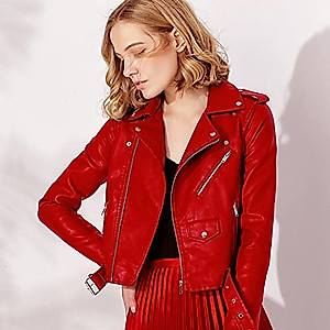 Large Soft Vinyl Upholstery Leather Fabric 1 Yard 56.3x36inch, 0.8mm Thick Texture Faux Leather Sheets, for Upholstery Crafts, Sofa, Car Seat, Handbag, Earrings, Hair Bows, DIY Crafts (Red)