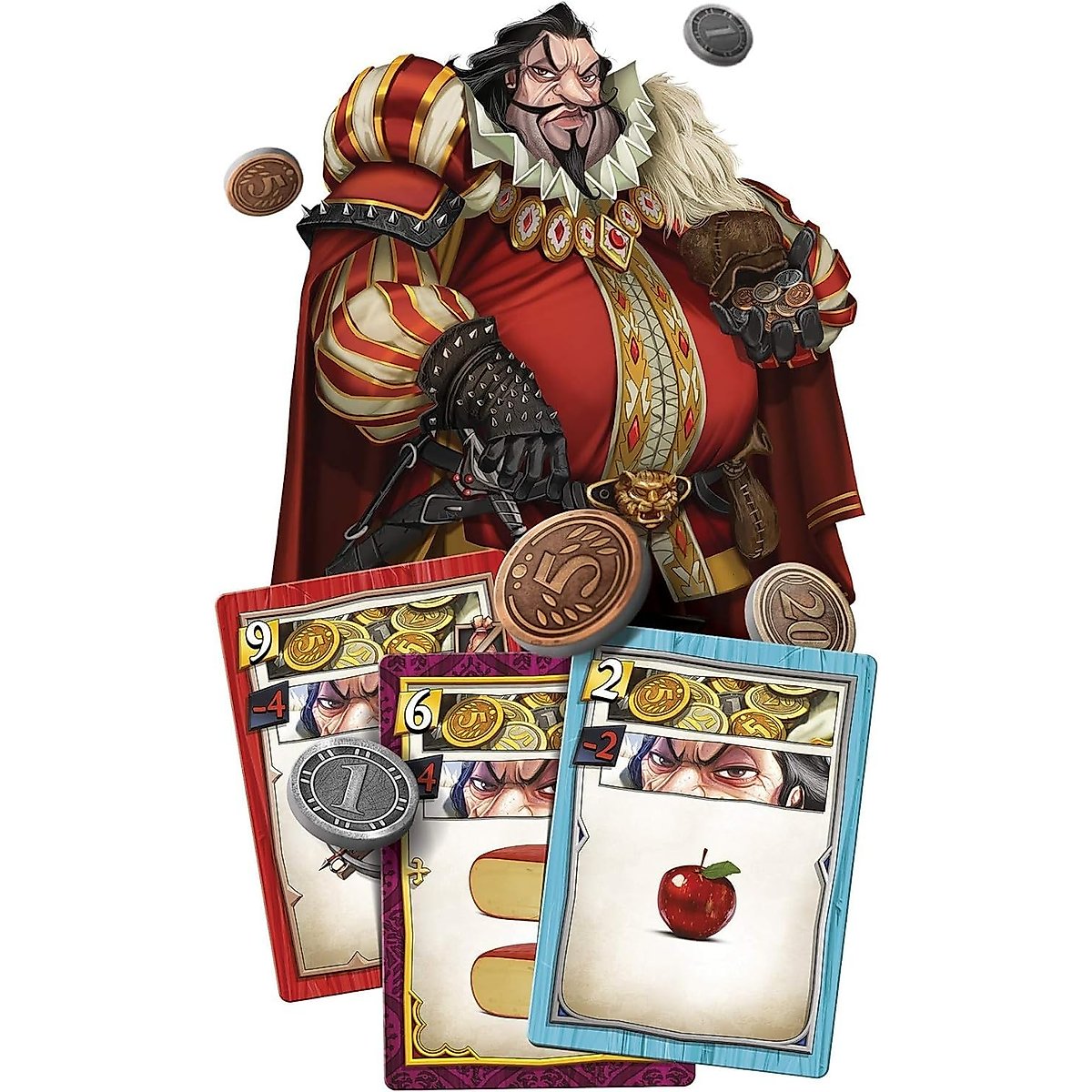 Sheriff of Nottingham 2nd Edition Board Game | Strategy Game | Medieval Bluffing Game | Card Drafting Game for Adults and Teens | Ages 14+ | 3-6 Players | Average Playtime 60 Minutes | Made by CMON