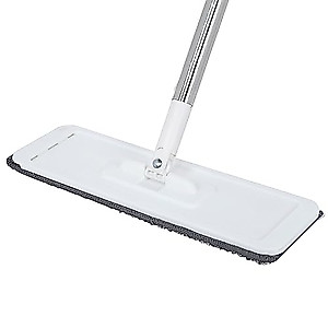 KUIKUI Wet Dry Dual Use Dust Cleaning Squeeze Flat Mop Kit, Sturdy, Flexible, and Efficient Floor Cleaner Accessory for Home Use