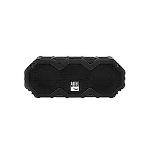 Altec Lansing LifeJacket Mini - Waterproof Bluetooth Speaker with Lights, Portable Wireless Speaker for Pool, Beach, Hiking, Sports, Camping, 16 Hour Playtime, Floats in Water