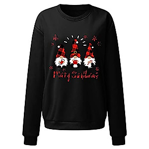 Winter Jackets for Women,Crewneck Sweatshirt Women y2k Plain Kawaii Workout Hoodies Sweaters Collared Dressy Christmas Leather Plus Size Funny Thanksgiving Shirts for Women Black