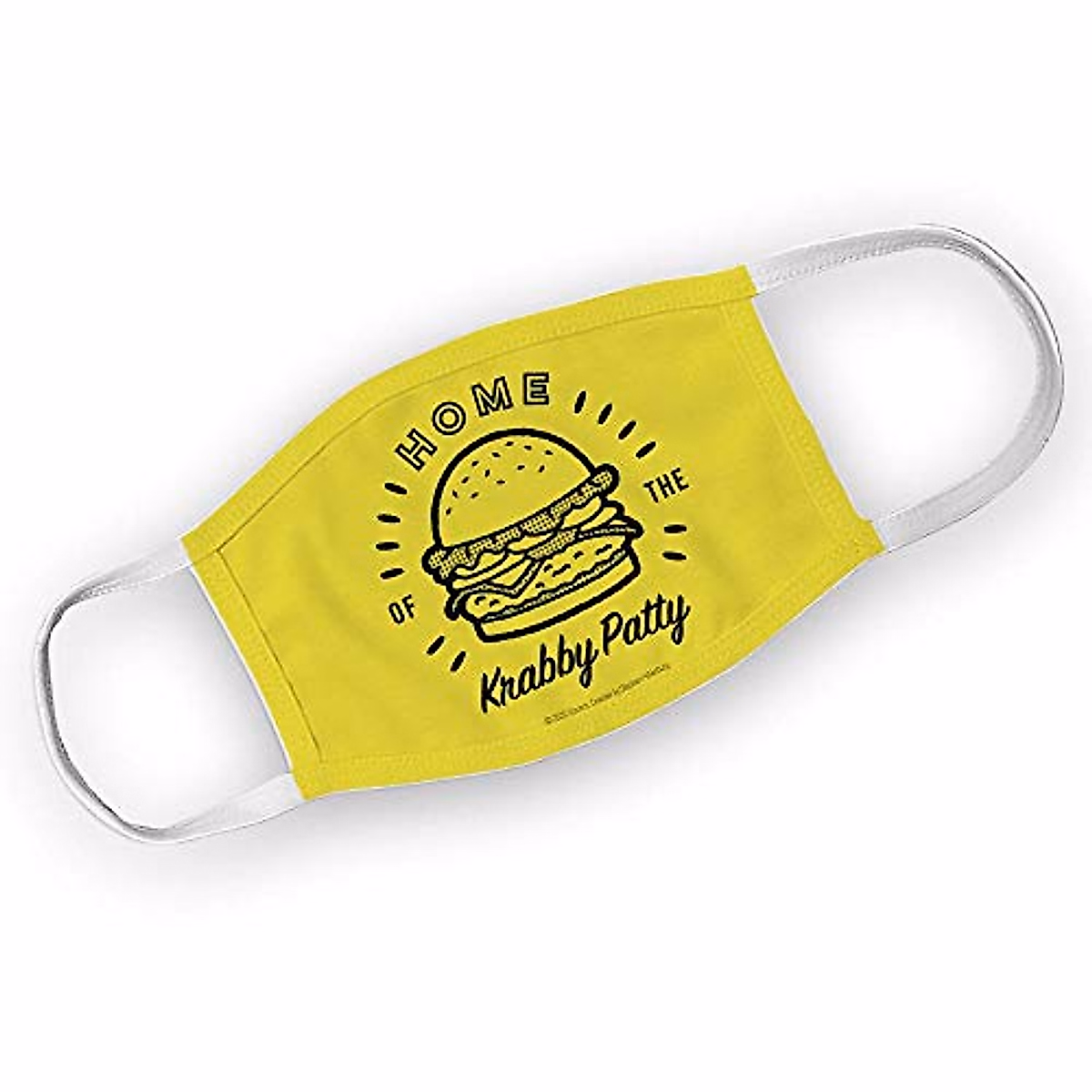SpongeBob SquarePants The Krusty Krab Home of the Krabby Patty Washable Face Mask - Adult