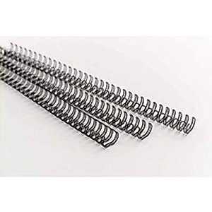 GBC WireBind Binding Wires, 9.5 mm, 85 Sheet Capacity, A4, Black, Pack of 100, RG810610