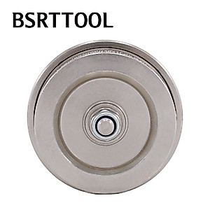 BSRTTOOl V30 1-1/4 inch Diamond Router Bit Full Bullnose Profiler Wheel Vacuum Brazed for Granite Concrete Marble Stone 5/8-11 Thread