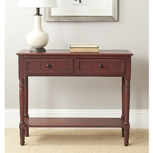 Safavieh American Homes Collection Samantha Red 2-Drawer Console Table
