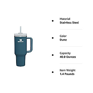 The Quencher H2.0 FlowState™ Tumbler (Soft Matte) | 40 OZ Dune