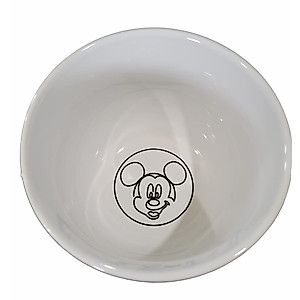 Disney Mickey Linear White Soup Mug