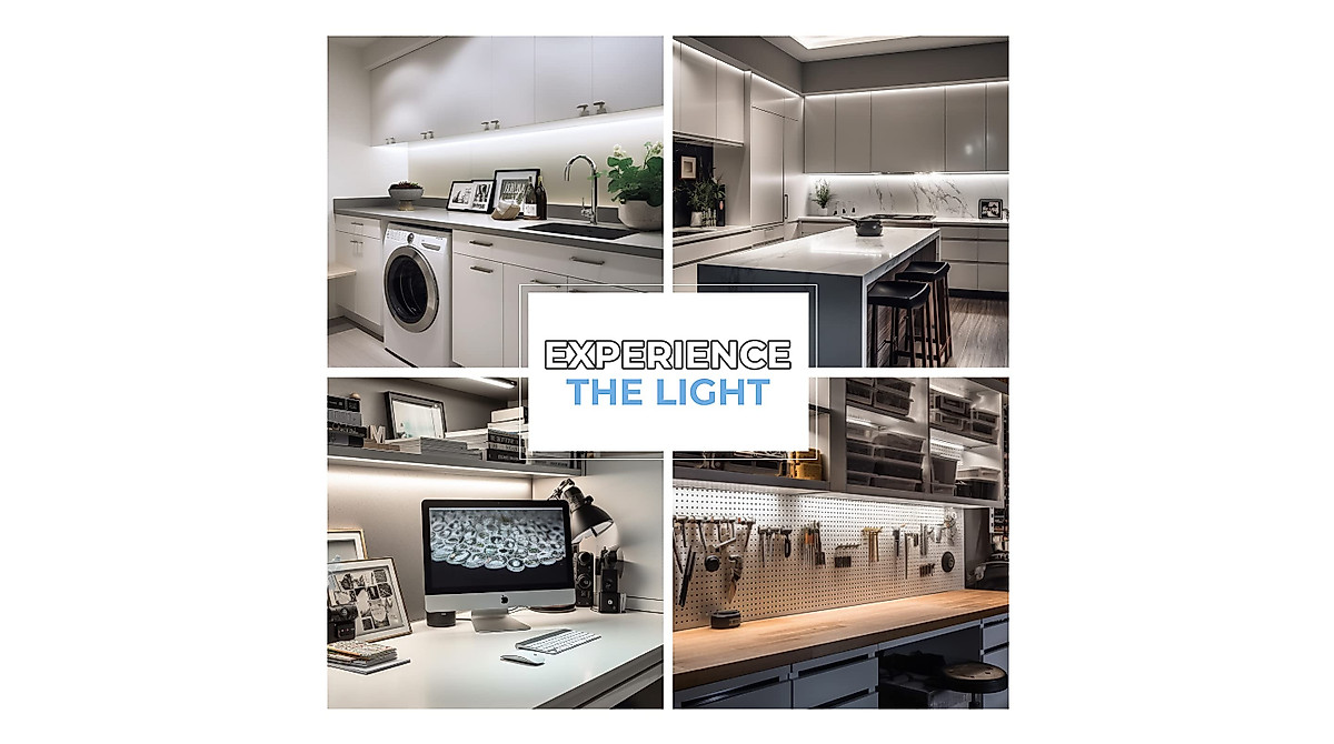 EShine Hand Wave LED Lighting Kit - Dimmable & Easy Install