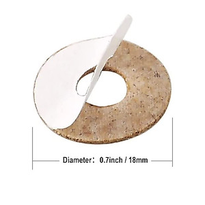 Mr.Power Guitar Pick Non-slip Grip Cork Sticked on Pick 20 pcs