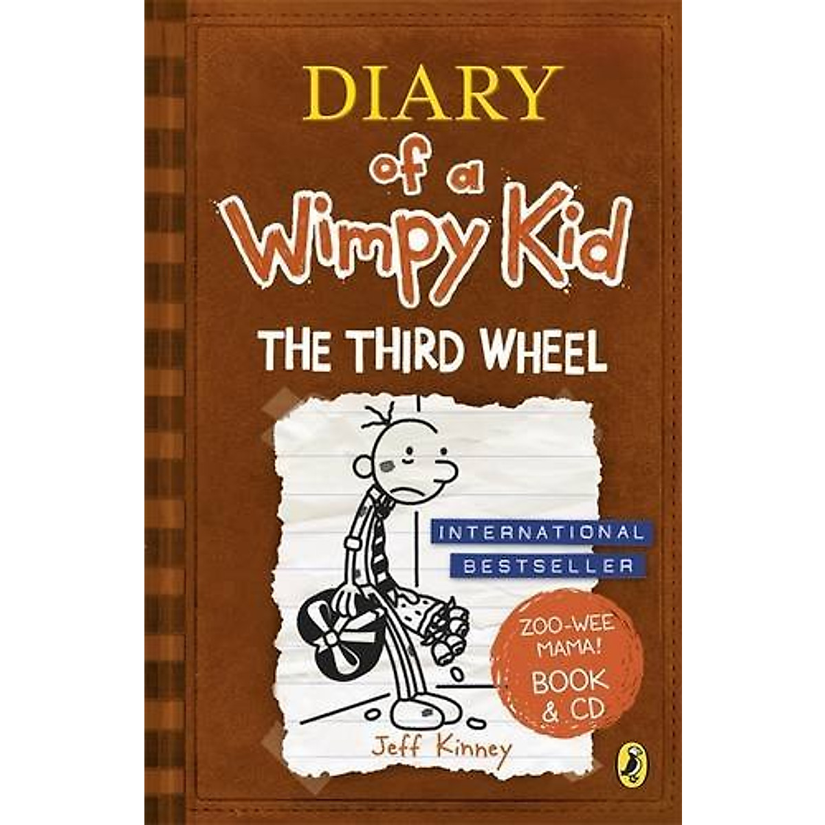 Diary of a Wimpy Kid: The Third Wheel [Paperback]
