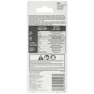 BOSCH U118A 5-Piece 3-1/8 In. 17-24P TPI Basic for Metal U-shank Jig Saw Blades , Blue