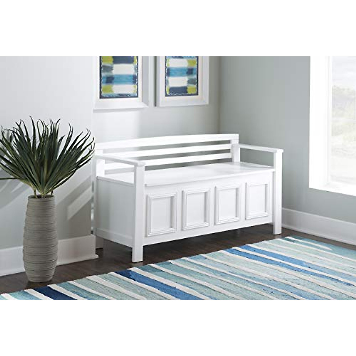 Linon Laredo Storage Bench