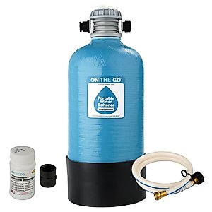 On The Go OTG4-DBLSOFT-Portable 16,000 Grain RV Water Softener (NOT made in China, assembled by U.S. Workers in Indiana)