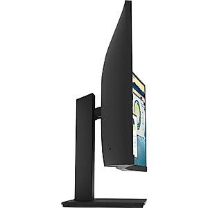 HP P34HC G4 34" WQHD Curved Screen Edge LED LCD Monitor - Vertical Alignment - 3440 x 1440 - 250 Nit - 100 Hz RR - HDMI - Display Port - Black