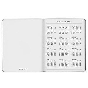 Harbor Large Weekly Planner 2024 - Leida Navy - 9.75x7.5"