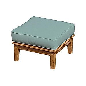 Royal Teak Collection MIAOT Miami Teak Ottoman, Spa