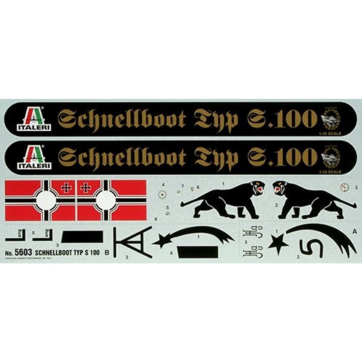 Italeri Schnellboot Typ S-100