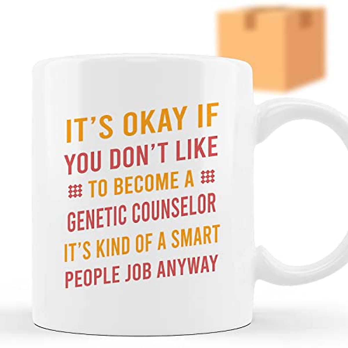Coffee Mug Funny Counselor Smart People Job Gifts for Men Women Coworker Family Lover Special Gifts for Birthday Christmas Funny Gifts Presents Gifts 707272