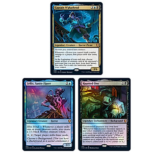 Magic: The Gathering Commander Legends: Battle for Baldur’s Gate Commander Deck – Mind Flayarrrs + Collector Booster Sample Pack